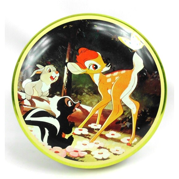 Disney | Accents | Vintage Walt Disney World Bambi Decorative Candy Tin ...